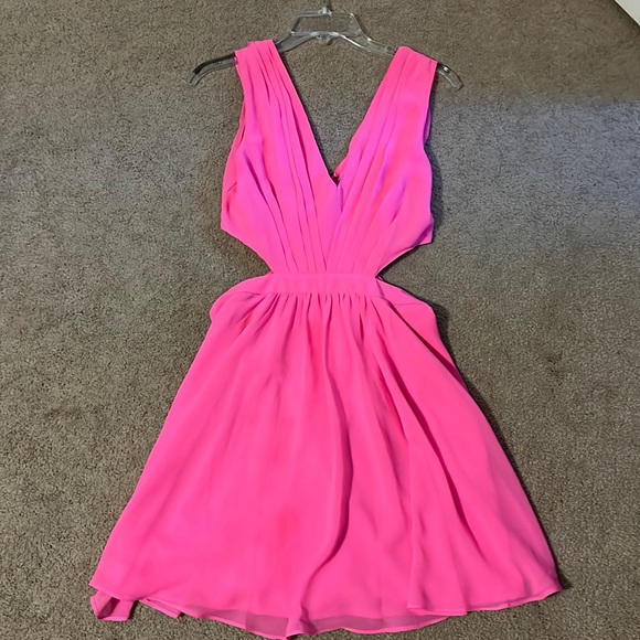 ASOS | Dresses | Neon Pink Dress From Asos | Poshmark